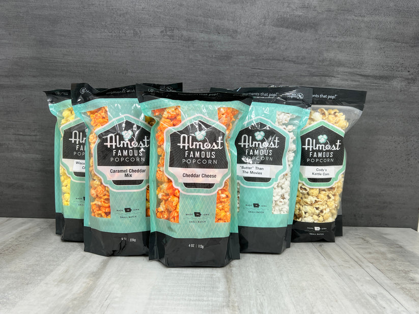 Almost Famous Popcorn – Heart of Iowa Market Place